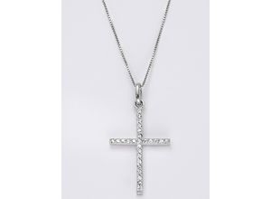 4007810948887 - Kreuz-Anhänger LADY Schmuckanhänger Gr Silber 925 (Sterlingsilber) silberfarben (silber 925) Damen Ketten mit Anhänger