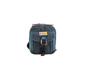 4895250107717 - Schultertasche DISCOVERY Icon Damen Gr B H T 18cm x 21cm x 8cm blau unifarben Taschen mit einem Fassungsvermögen von 3 Litern