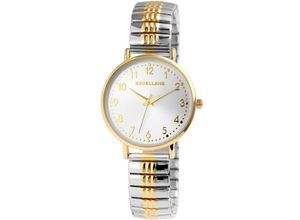 4049096923820 - Quarzuhr LADY Armbanduhren bunt (bicolor) Damen Quarzuhr