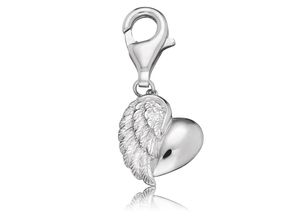 4260316914194 - Charm-Einhänger ENGELSRUFER CHARM HERZFLÜGEL SILBER ERC-HEARTWING Charms silberfarben (silber 925) Damen