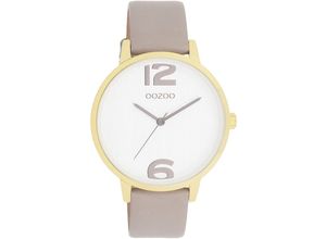 8719929034790 - Quarzuhr OOZOO C11236 Armbanduhren grau (taupe) Damen Quarzuhren Armbanduhr Damenuhr