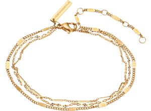 4035608757403 - Armband LIEBESKIND BERLIN Schmuck Geschenk Edelstahl Armkette LJ-0633-B-22 LJ-0634-B-22 Armbänder Gr Edelstahl goldfarben (gelbgoldfarben) Damen