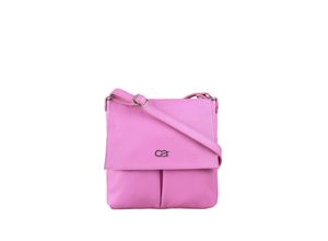 4036673248940 - Umhängetasche München Damen Gr B H T 24cm x 24cm x 4cm onesize pink Leder COLLEZIONE ALESSANDRO Taschen Echtes Leder mit vielen Fächern