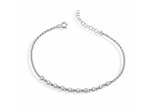 4260647222197 - Armband DKENIZ 925 - Sterling Silber Tennisarmband Armbänder Gr 172 cm Silber 925 (Sterlingsilber) silberfarben (silber weiß) Damen Armbänder Silber