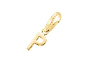 4007810744205 - Charm Buchstabe GIORGIO MARTELLO MILANO Buchstabe P Silber 925 Charms goldfarben (gold) Damen