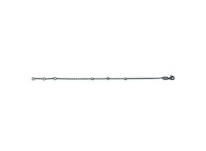 4069415435438 - Fußkette Fußkettchen aus 925 Silber 25 cm Fußkettchen Gr Silber 925 (Sterlingsilber) silberfarben (silber) Damen Silber Schmuck Rundankerkette