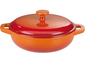 4005643716307 - Schmortopf Orange Shadow Töpfe Gr 45 l + Ø 30 cm orange Schmortöpfe Induktion