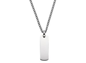 4006046249126 - Kette mit Anhänger FIRETTI Schmuck Geschenk Halskette Halsketten Gr 50 Edelstahl silberfarben (edelstahlfarben) mit Zirkonia (synth)