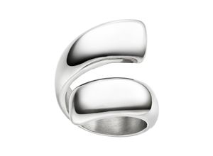 4061861191937 - Fingerring JOBO offen Fingerringe Gr 52 Edelstahl silberfarben (edelstahlfarben) Damen aus Edelstahl