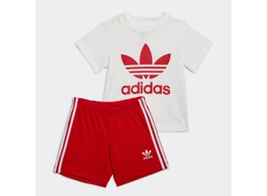 4066752095202 - Funktionsweste ADIDAS ORIGINALS TREFOIL SHORTS UND SET Gr 62 rot (better scarlet) Kinder Westen