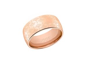 4056867026888 - Fingerring JOOP Schmuck Geschenk Ring Kornblume breit - Eyecatcher Fingerringe Gr 58 Edelstahl 9 mm rosegold (roségoldfarben) Damen Fingerringe