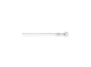 9120700889406 - Silberkette THOMAS SABO Erbskette X0001-001-12-L42V -L80 -M -S Halsketten Gr 45 Silber 925 (Sterlingsilber) silberfarben Damen