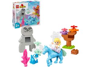 5702017583587 - 10418 DUPLO Disney Elsa und Bruni im Zauberwald Konstruktionsspielzeug