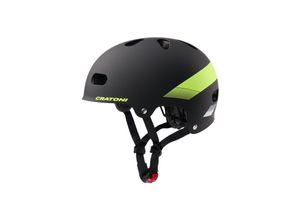 4035849101089 - CRATONI Kinder-Fahrradhelm C-Mate Jr black-lime