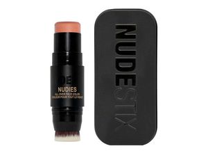 0839174010214 - - Nudies Matte Blush - Blush-stick Mit Doppelspitze - In The Nude (7 G)