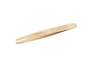 0038097019216 - - Schräge Pinzette - tweezer Slant Champagne