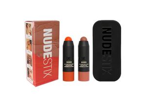 0839174014649 - - Sunkissed Peach Blush And Bronze 2-tlg Mini Kit - Make-up Set - -nudies Matte Bronze & Blush Duo