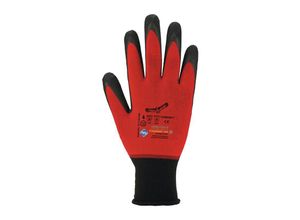 4029201143985 - CONDOR-T 10 Handschuhe Condor Größe 10 rot schwarz 98% Polyamid   2% Elas - Asatex