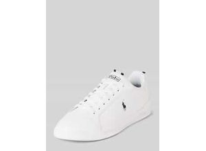 3616850548189 - Sneaker Herren Glattleder weiß