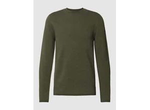 7325867493264 - Marc OPolo Pullover Herren grün Uni & Uninah