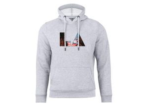 4255664224538 - Cotton Prime® Hoodie Skyline Los Angeles - Weltenbummler Kollektion