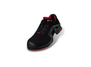 4031101580449 - uvex 1 x-tended support Sicherheitsschuh S3 Halbschuh schwarz rot 47 12 - 8516347