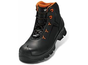 4031101645803 - uvex 2 MACSOLE® 6523246 ESD Sicherheitsstiefel S3 Schuhgröße (EU) 46 Schwarz Orange 1 Paar