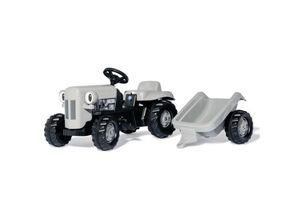 4006485014941 - Rolly Toys - Trettraktor little grey Fergie + Anhänger Kinderfahrzeug Tretfahrzeug