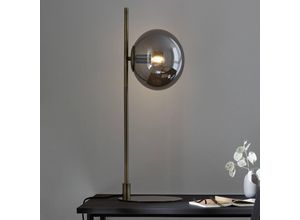 7330024601925 - Markslojd Lighting - Markslojd dione Tischlampe 1 Globe Light Antik Smoke