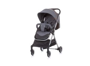 3800931051273 - Chipolino Kinderwagen Buggy Clarice Rückenlehne verstellbar klappbar Sonnendach grau Sterne