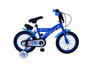 8715347314827 - Kinderfahrrad Disney Stitch für Jungen Fahrrad 14 Zoll Kinderrad Blau