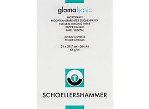 4016443250540 - SCHOELLERSHAMMER DIN A4 Durchschlagpapier Transparent 60 g m2 50 Blatt