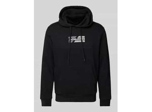 5715672242652 - Hoodie mit Label-Print Modell ECORP