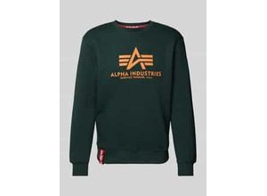 4059146785797 - Sweatshirt mit Label-Print