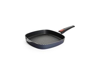 4054359004826 - Grillpfanne WOLL MADE IN GERMANY Diamond Lite Pfannen Gr Höhe 6cm grau (anthrazit) 28x28 cm Induktion