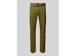 4068444149286 - Slim Fit Chino mit Gürtel