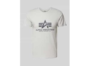 4059146553167 - T-Shirt mit Label-Print