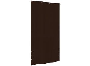 8720286161579 - Bonnevie - Balkon-SichtschutzBalkonverkleidung Braun 140x240 cm Oxford-Gewebe vidaXL