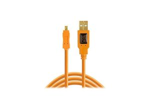 0818307013544 - Tether Tools TetherPro USB 20 A Mini-B 8-poliges USB-Kabel 15 ORG [TET-CU8015-ORG]