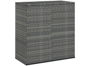 8720286669327 - Bonnevie - Garten-Kissenbox pe Rattan 100x49x1035 cm Grau vidaXL912395