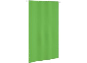 8720286161128 - Balkon-Sichtschutz，Balkonverkleidung Hellgrün 140x240 cm Oxford-Gewebe vidaXL