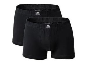 4057651235509 - CECEBA Herren Shorts Vorteilspack - Short Pants Basic Baumwolle Stretch M-8XL einfarbig Schwarz 5XL 4er Pack (2x2P)