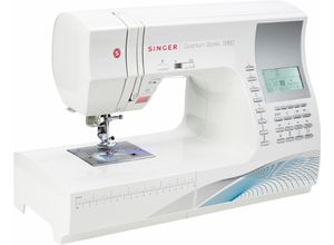 0374318830490 - SINGER Nähmaschine Quantum Stylist 9960 Nähmaschinen 600 Stiche weiß Coverlock-Nähmaschinen Nähmaschinen