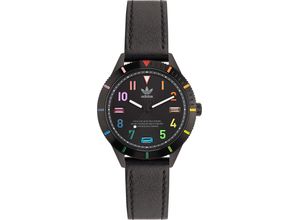 0194366222968 - Quarzuhr ADIDAS ORIGINALS EDITION FREE ICON SMALL AOFH225732I Armbanduhren schwarz Damen Armbanduhr Damenuhr