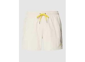 7325706956486 - Badehose mit Label-Stitching