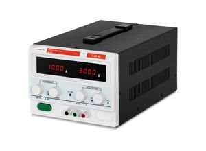 4062859948304 - Stamos - Labornetzgerät regelbar Labornetzteil Netzgerät Netzteil Trafo 30 v 10 a dc - Schwarz