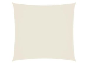 8718475506072 - Bonnevie - SonnensegelSonnenschutzsegel Oxfordgewebe Quadratisch 2 x 2 m Creme vidaXL