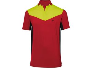 4053813448732 - Kübler Workwear - Kübler Forest Funktionsshirt rot warngelb Gr m - rot