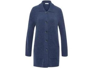 4065691684003 - Long-Strickjacke blau 38