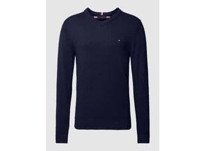 8720641484855 - Tommy Hilfiger Herren Pullover mit Cashmere-Anteil blau